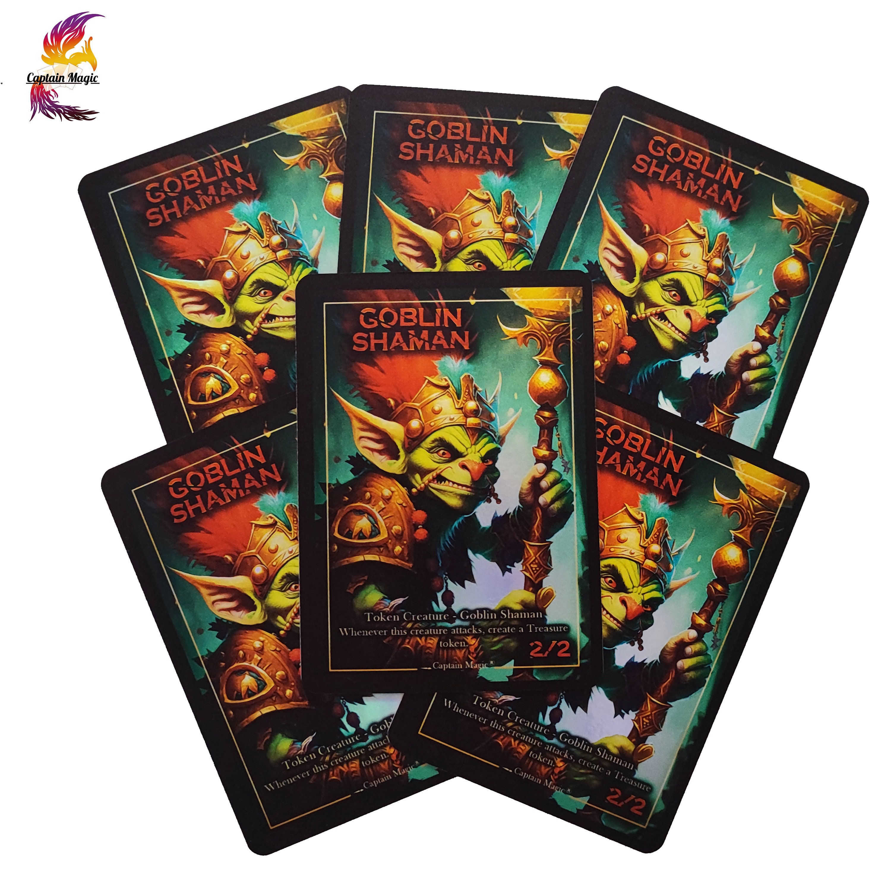 Goblin Shaman Token (red 2/2) Token - MTG - Magic the Gathering ...