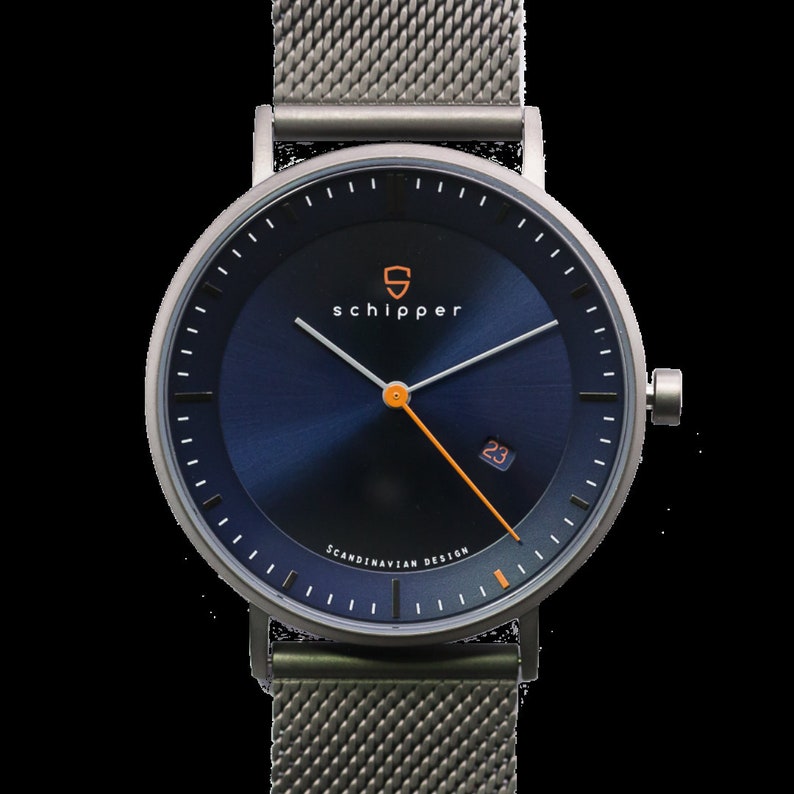 Schipper NEW AESTHETIC | Midnight Blue Orange | LIMITED - Etsy