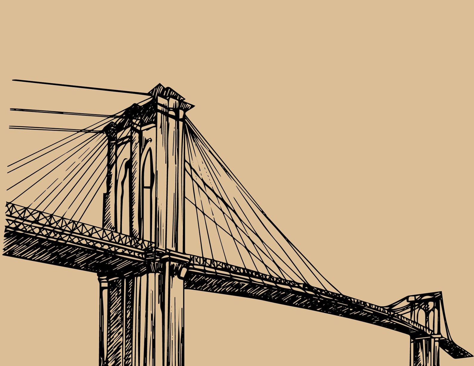 Brooklyn Bridge Print - Etsy