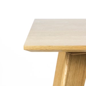 Wooden Desk, Artisan Solid Oak Wood Desk, Computer Desk, Home Office ...