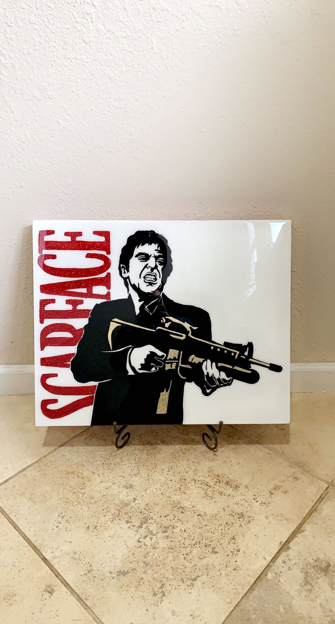 Scarface Portrait - Etsy