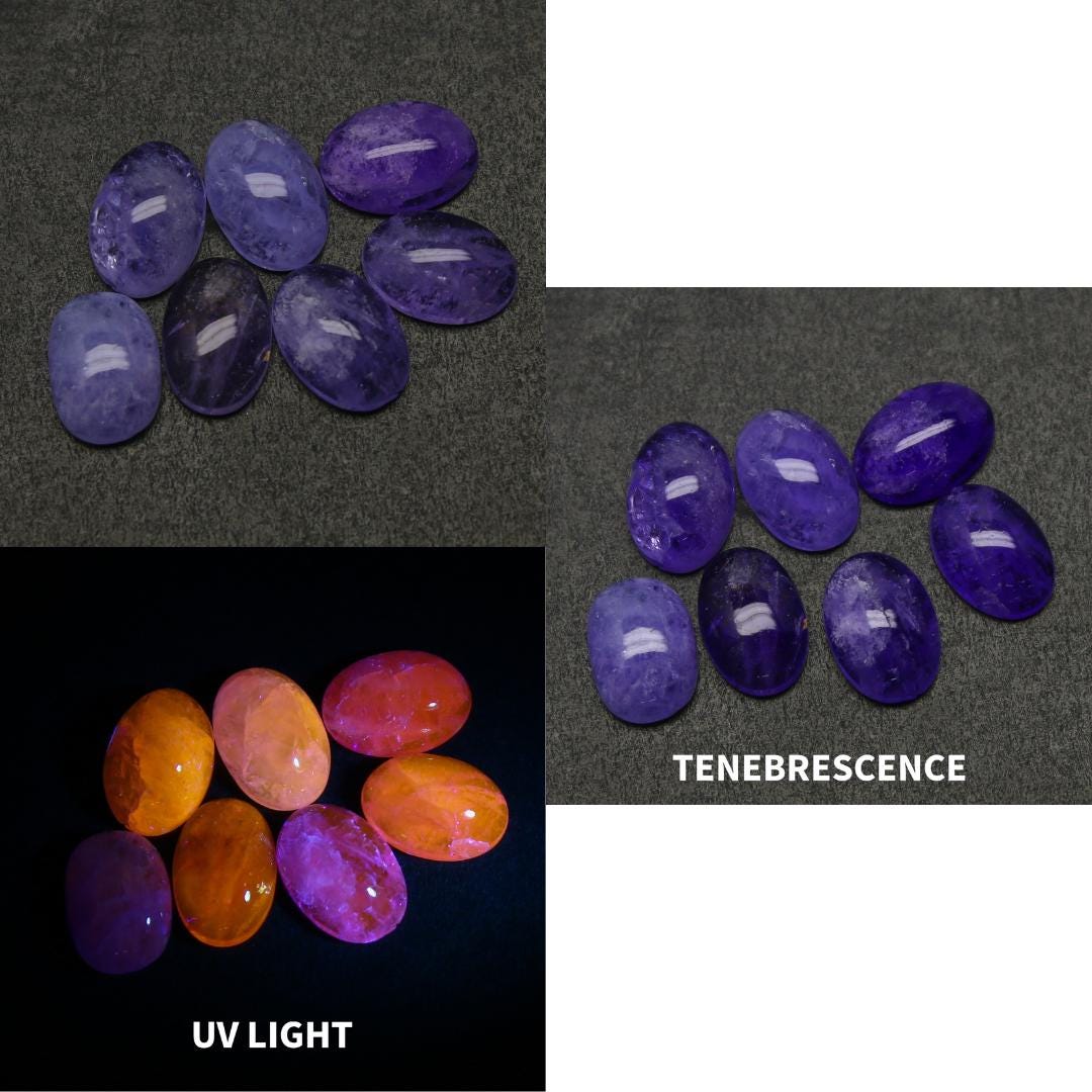 Natural Rare Color Change Hackmanite Lot 4.52 Carat Mix Size Oval Shape ...
