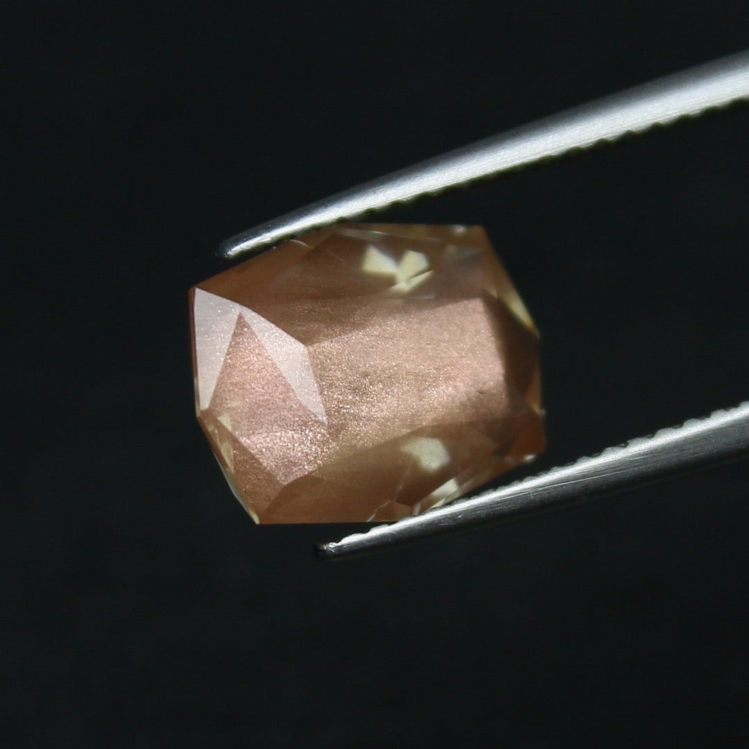 Natural Oregon Sunstone 4.02 Carat 13.6x9 MM Fancy Shape Faceted ...