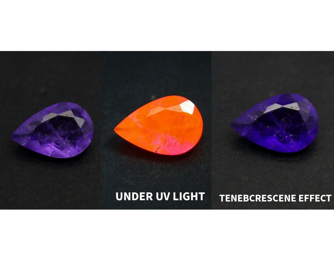 Natural Rare Color Change Hackmanite 0.28 Carat 6.2x4.2 MM Pear Shape ...