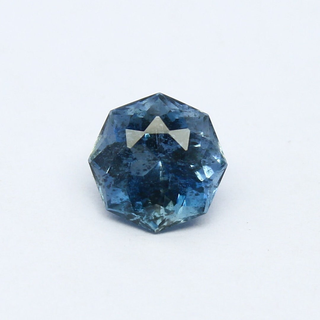 Natural Santa Maria Aquamarine 1.55 Carat 7.5x7.5 MM Octagon - Etsy