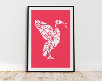 Liver Bird Print | Etsy