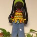 Crochet Pattern Doll Zahra - Amigurumi - African American Girl - Black ...