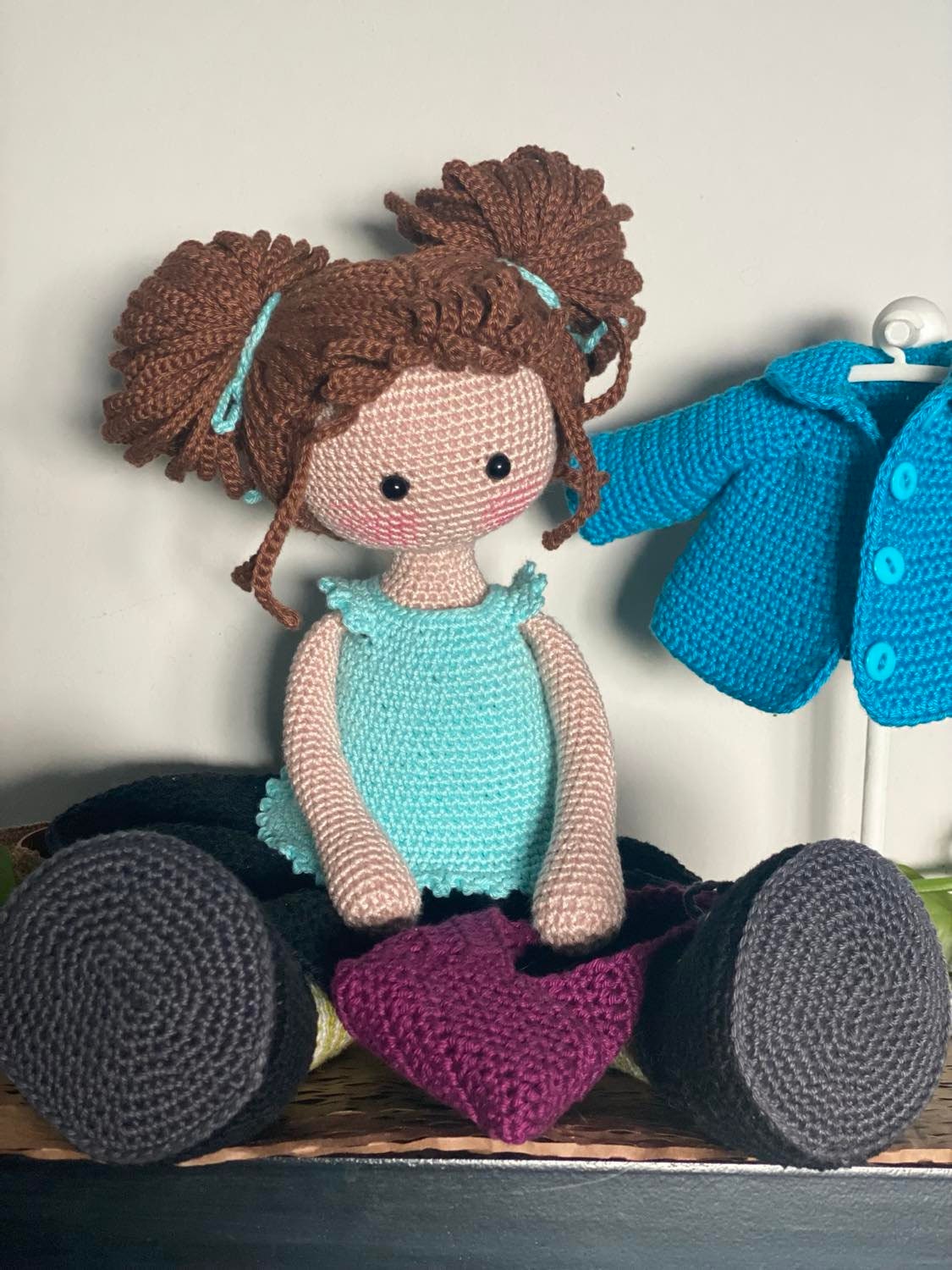 Crochet Pattern Doll Sky - Amigurumi - English - Spanish - French - Big ...