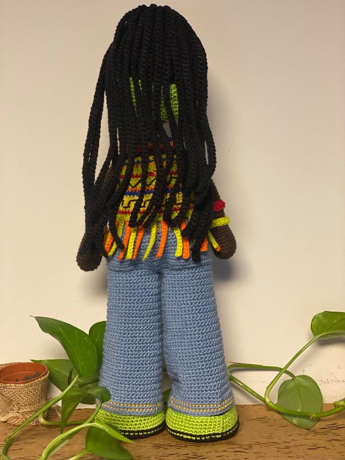 Crochet Pattern Doll Zahra - Amigurumi - African American Girl - Black ...