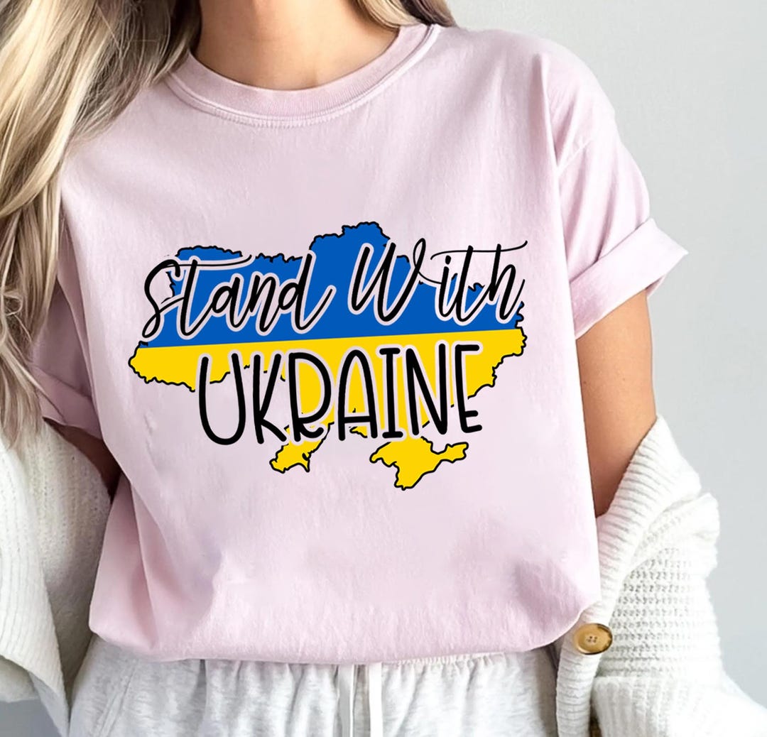 Stand With Ukraine PNG SVG, Support Ukraine Png Svg, Pray for Ukraine ...