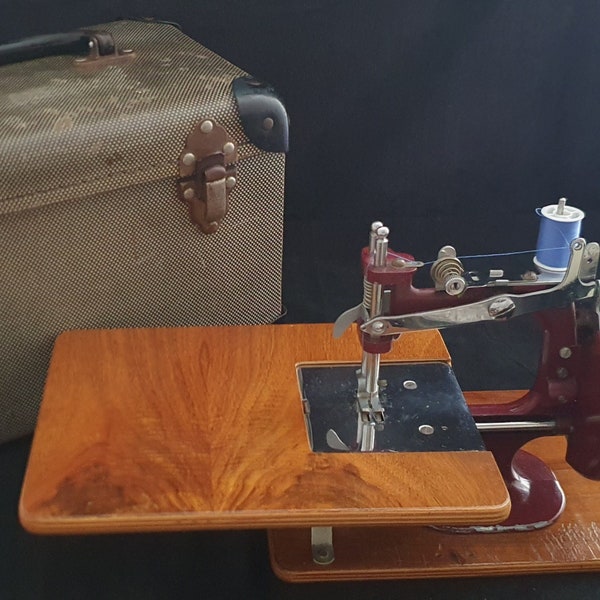 Vintage Sewing Machine Carry Case - Etsy