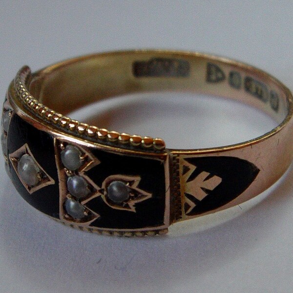 Mourning Ring - Etsy