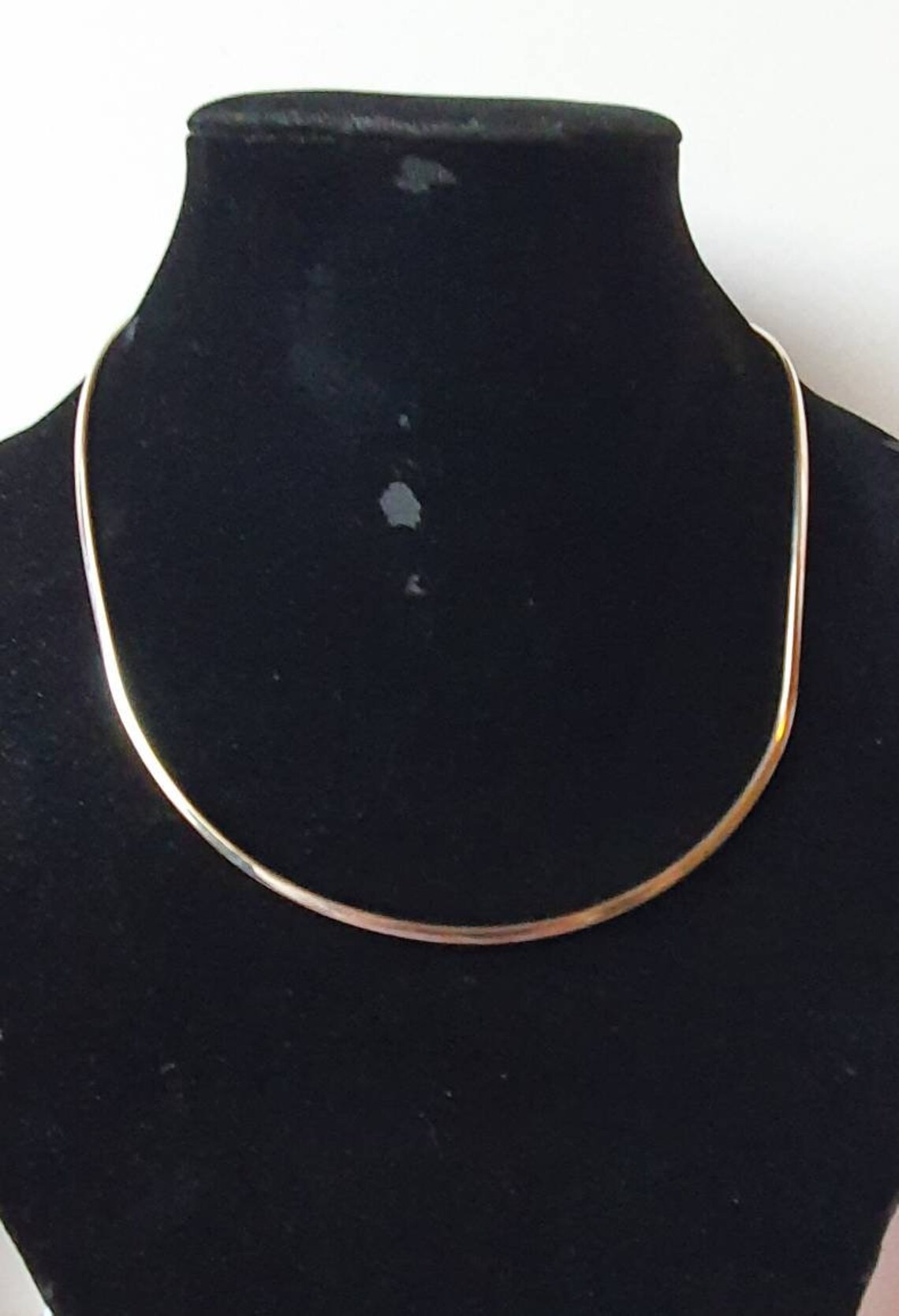 Sterling Silver Necklace, Collar or Choker - Etsy UK