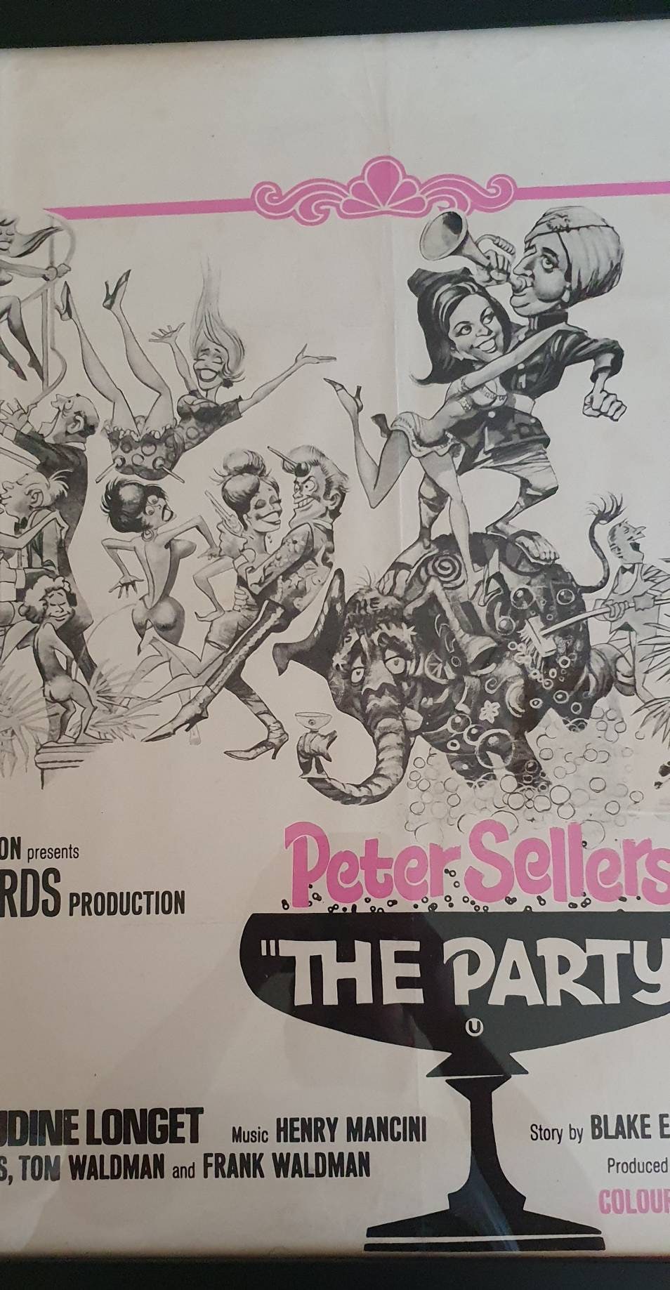 Peter Sellers The Party Poster