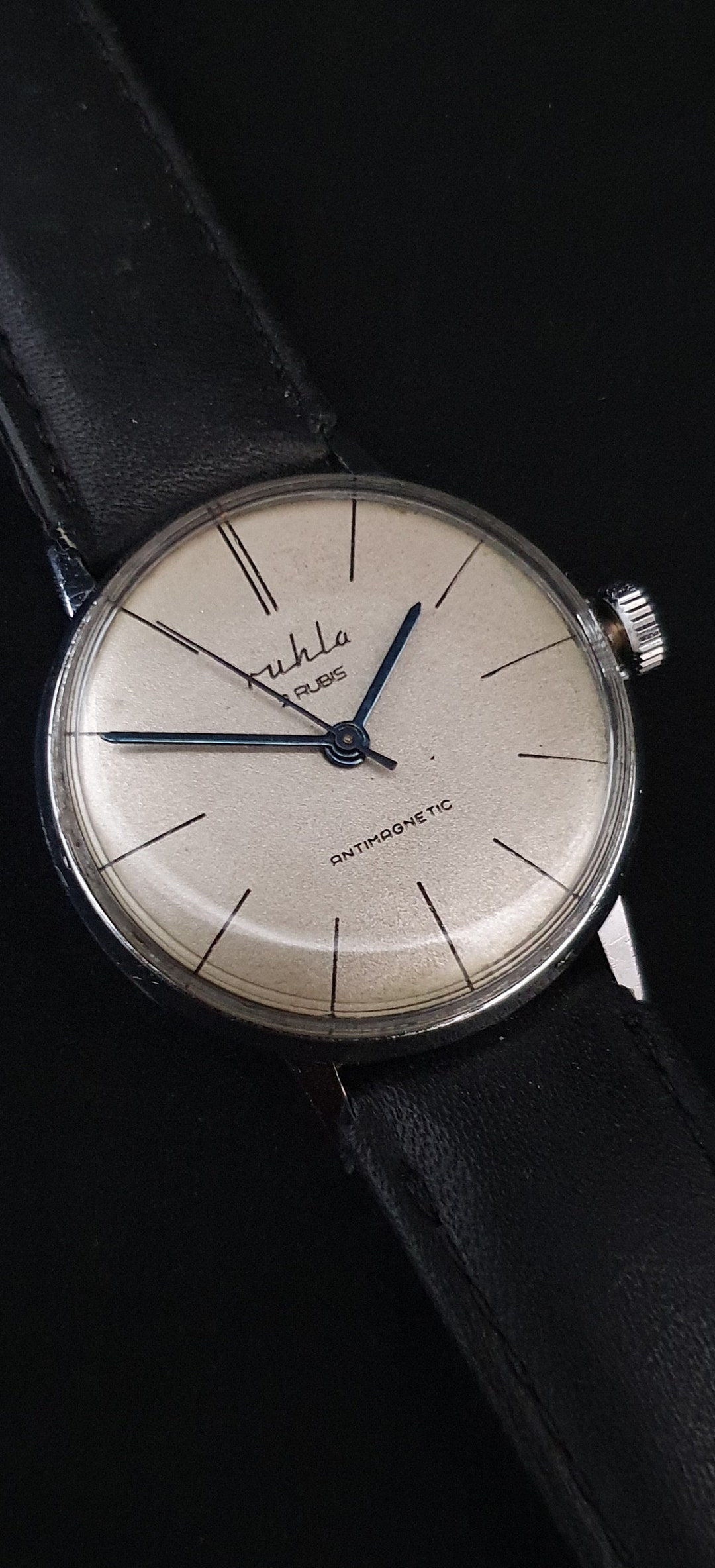 1960s Ruhla Wristwatch Bauhaus Design East German Fully - Etsy