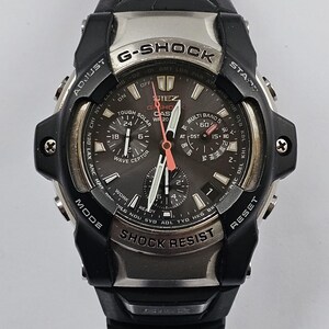 Casio G Shock GIEZ 1100 Tough Solar Wave Ceptor Analogue Watch, Black, Silver - Etsy