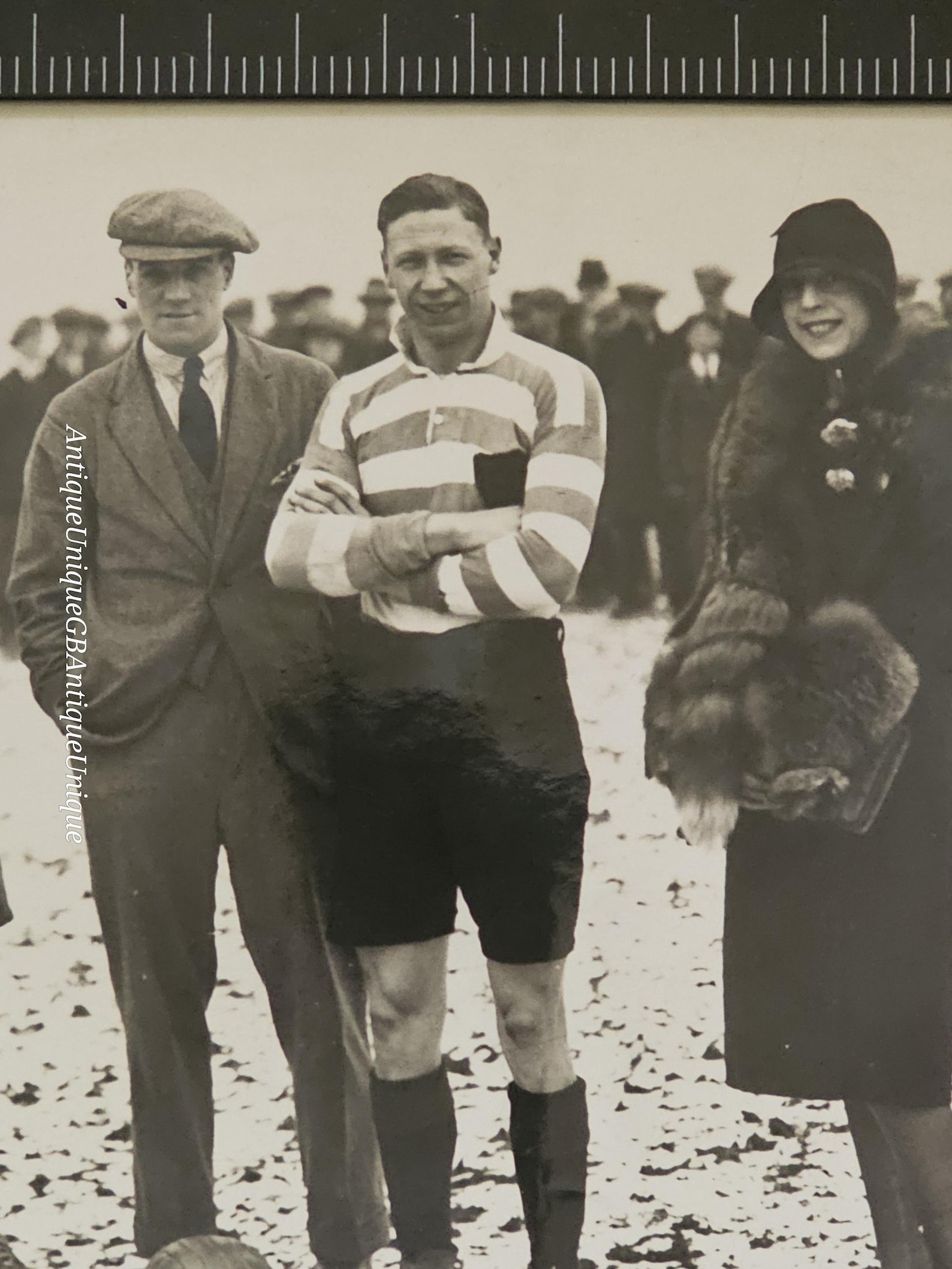 Candid Personal Photograph of George Formby Playing Football, Circa ...