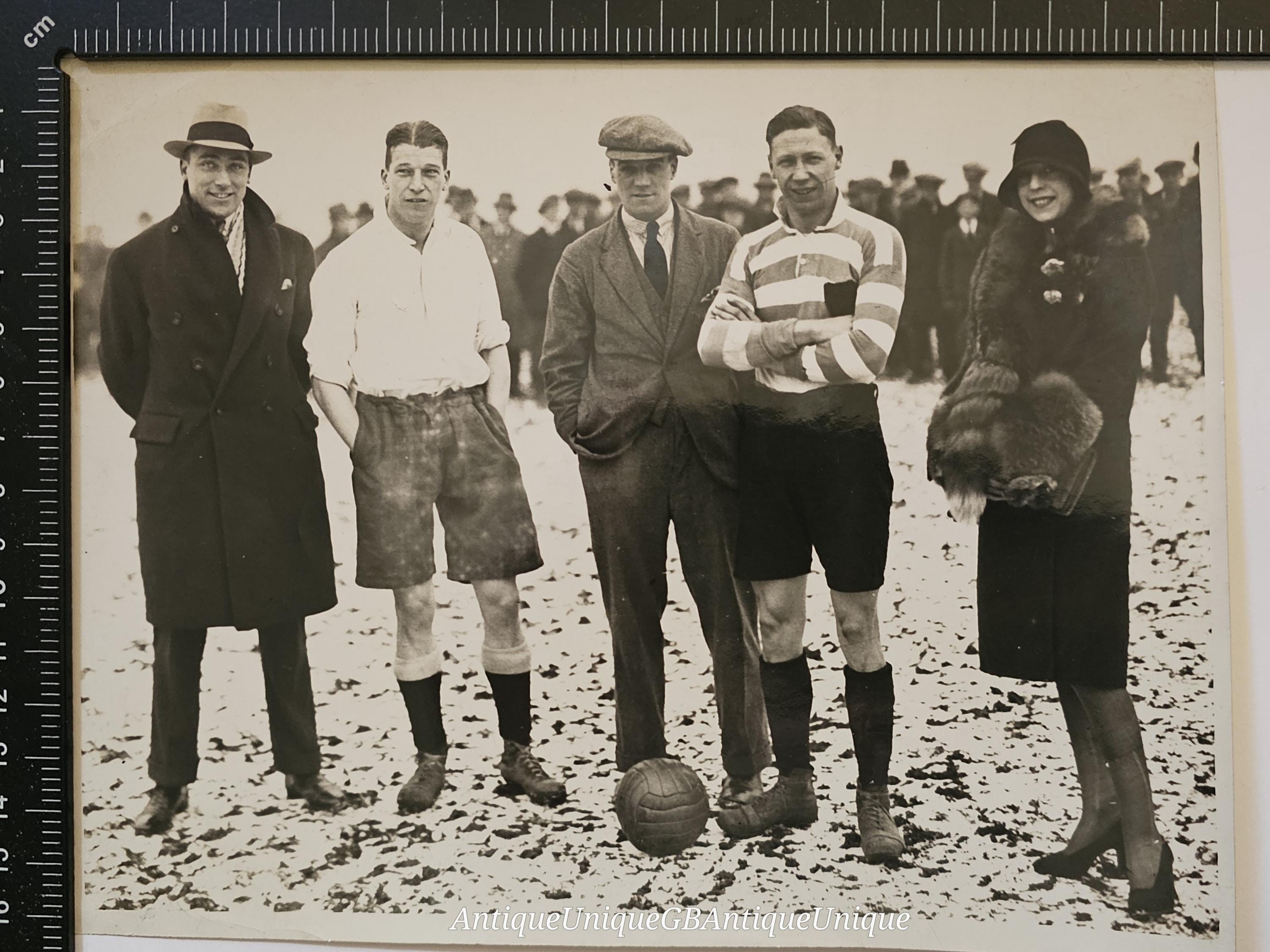 Candid Personal Photograph of George Formby Playing Football, Circa ...