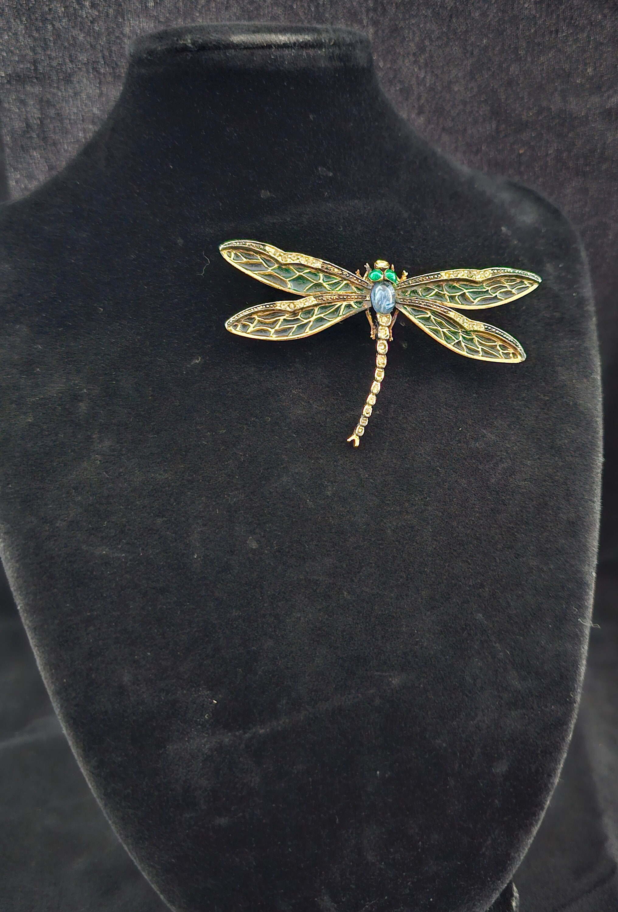 Vintage Butler & Wilson Costume Dragonfly Brooch, Diamanté Vintage Butler & Wilson Costume Dragonfly Brooch, Diamanté