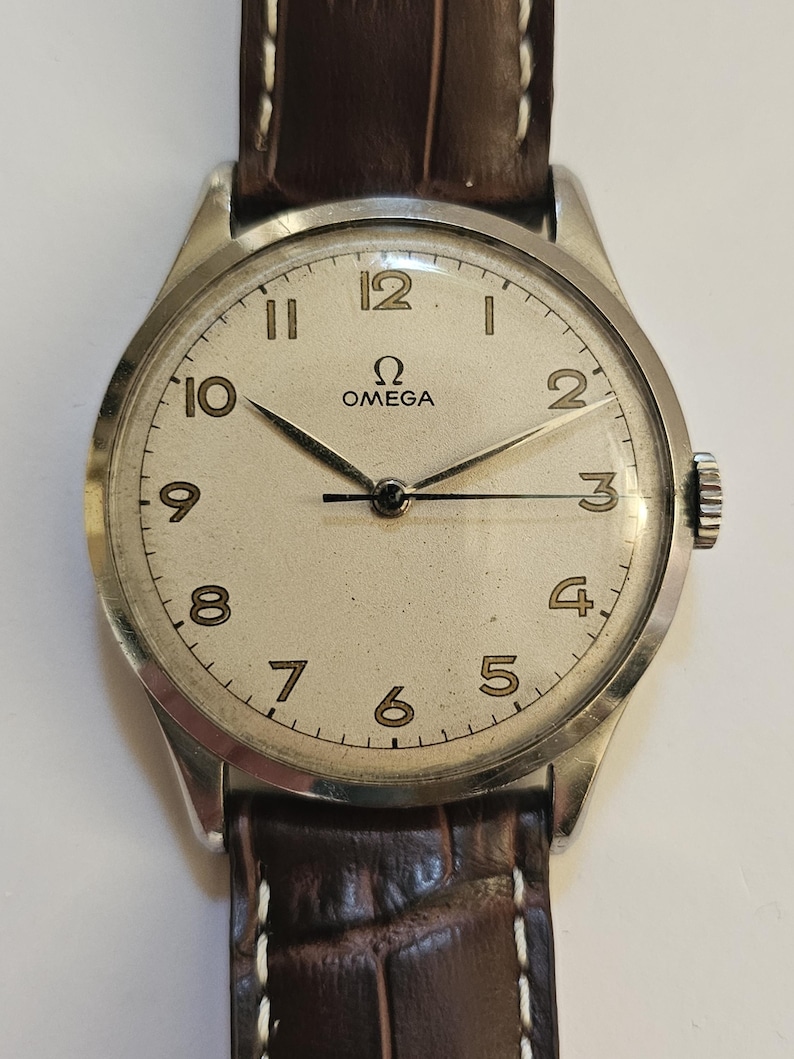 Very Fine and Rare Omega 2256-2 30T2SC, Stainless Steel Oversize ...