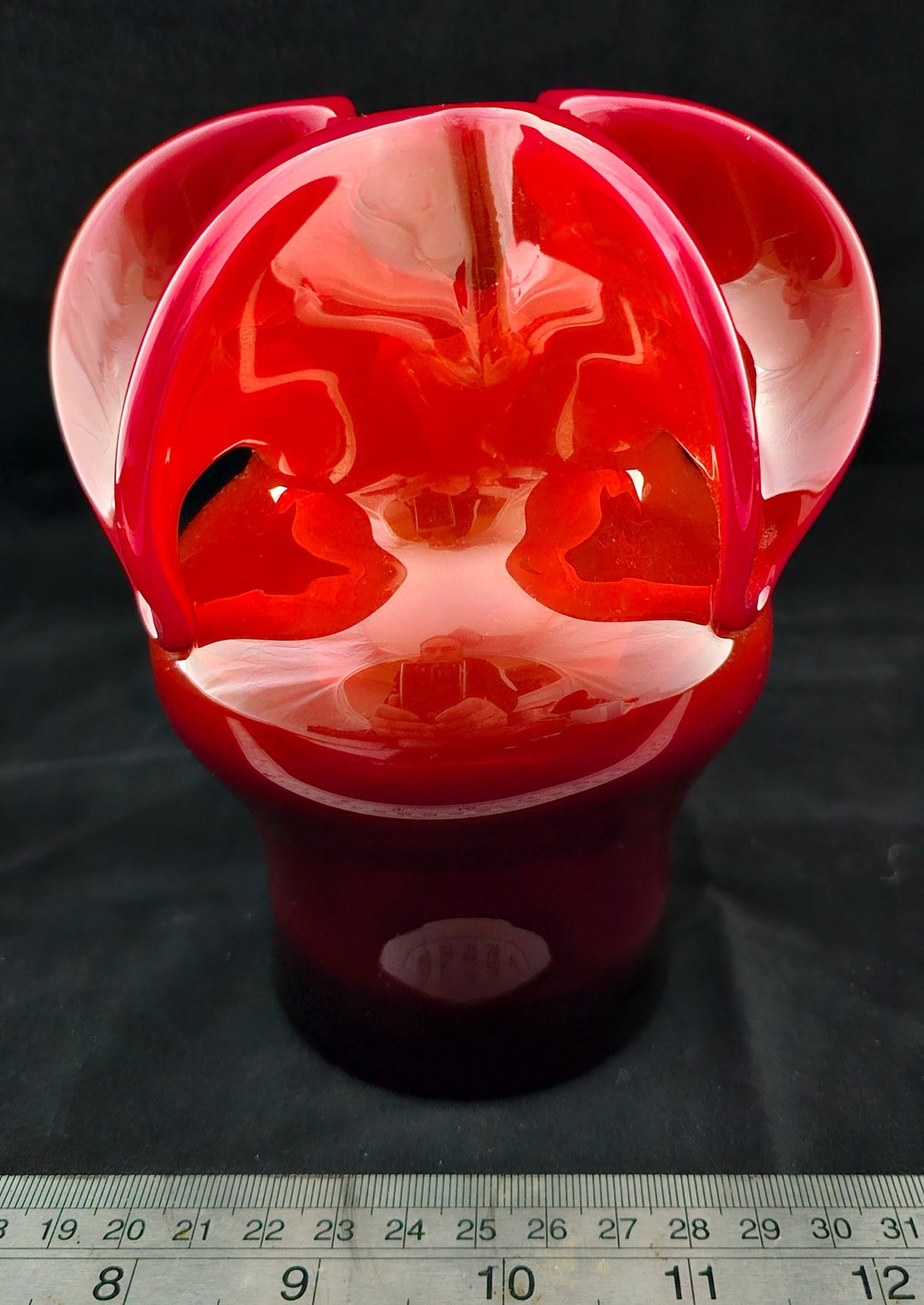 Vintage "donkey" Vase by Czeslaw Zuber, Barbara Glassworks, Circa 1975 ...