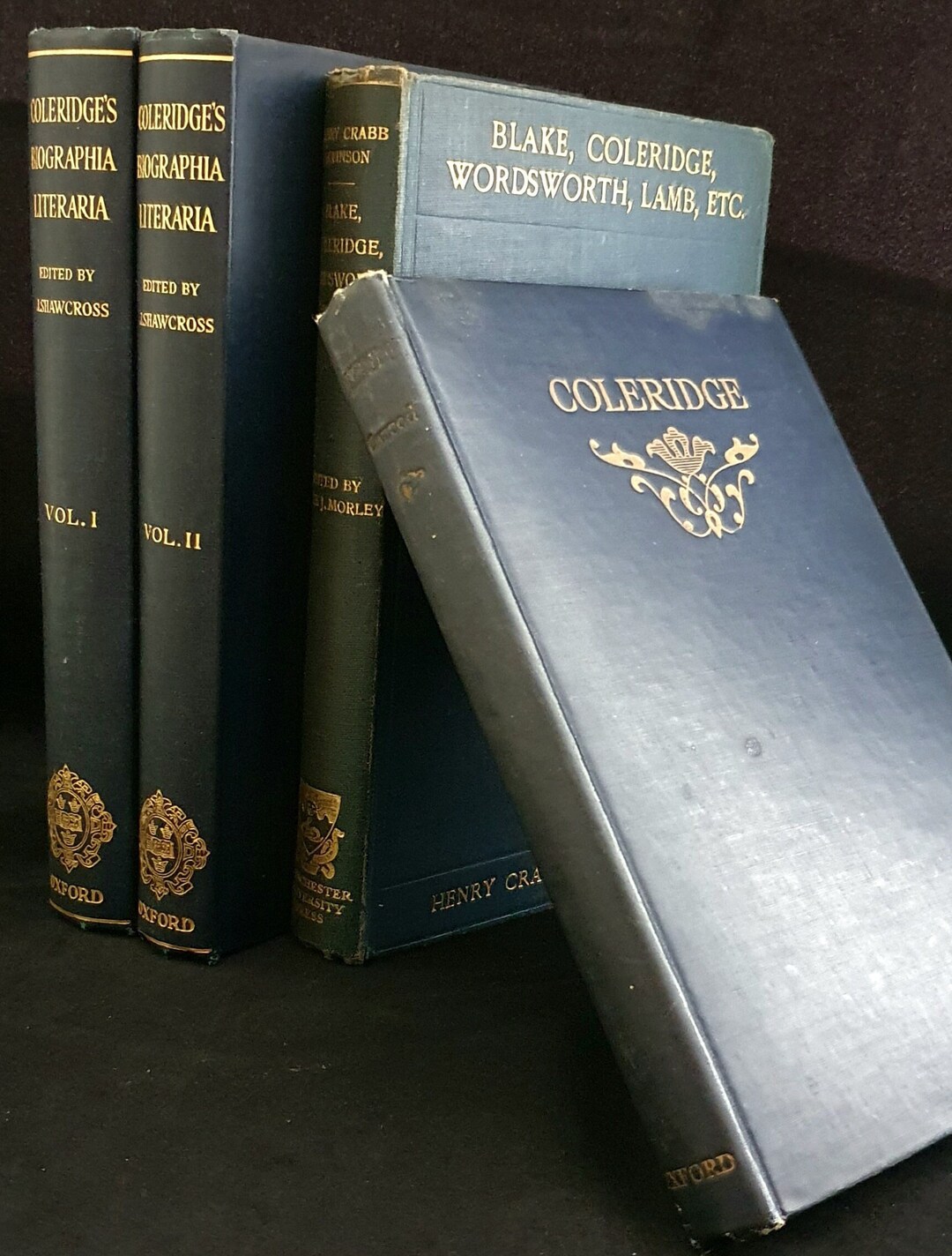 Collection of Four Volumes of Works by Coleridge - Etsy
