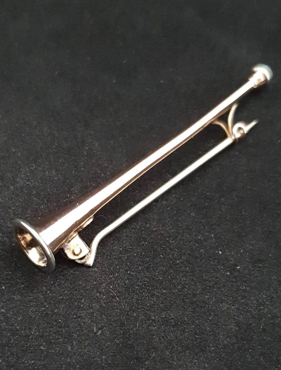 9ct Gold Antique Stock Pin, Cravat Pin, Or, Brooch in the Form of a ...