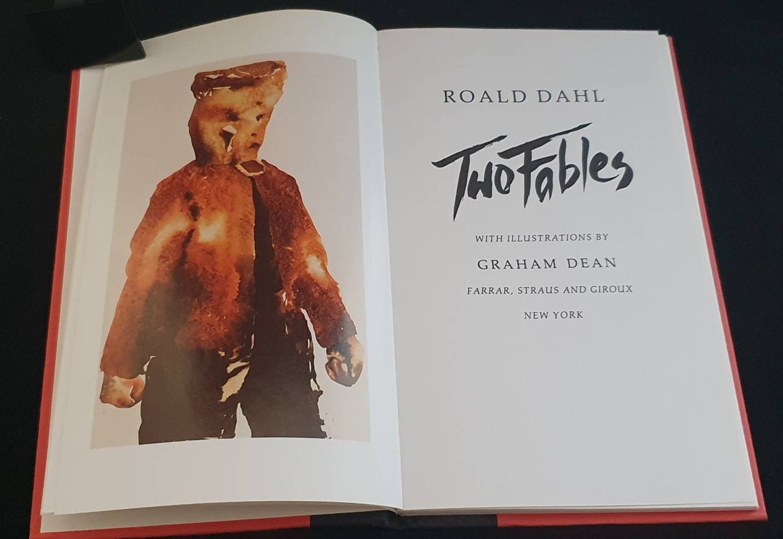 First Edition Roald Dahl, "two Fables", 1986 - Etsy UK
