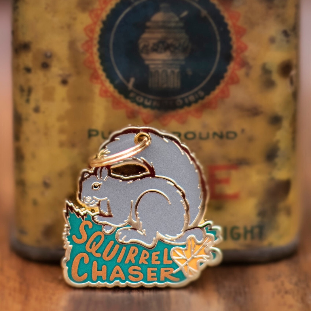 Squirrel Chaser Pet Charm - Etsy
