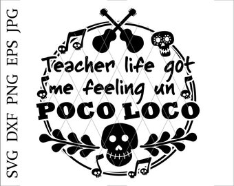 Poco Loco Svg | Etsy