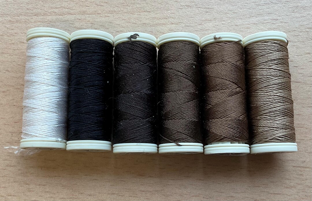Seta Reale 100% Pure Silk Thread. 20m Reels. Thickness 30 - Etsy