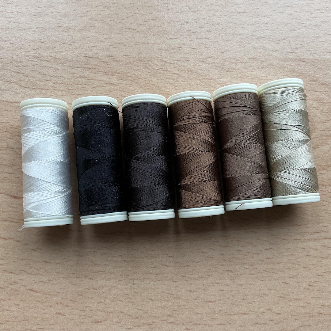 Seta Reale 100% Pure Silk Thread. 80m Reels. Thickness 100 - Etsy