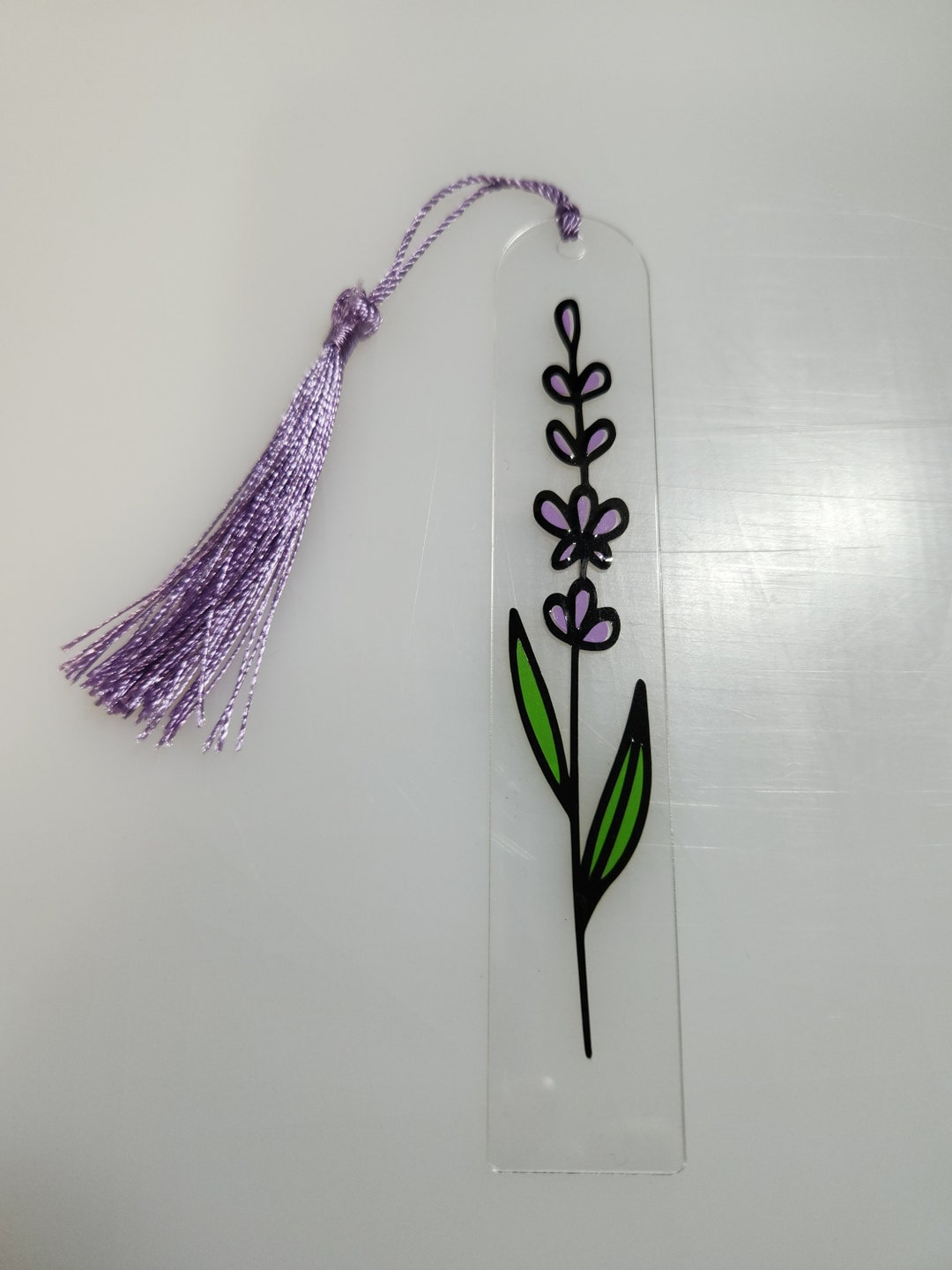 Acrylic Bookmark - Etsy