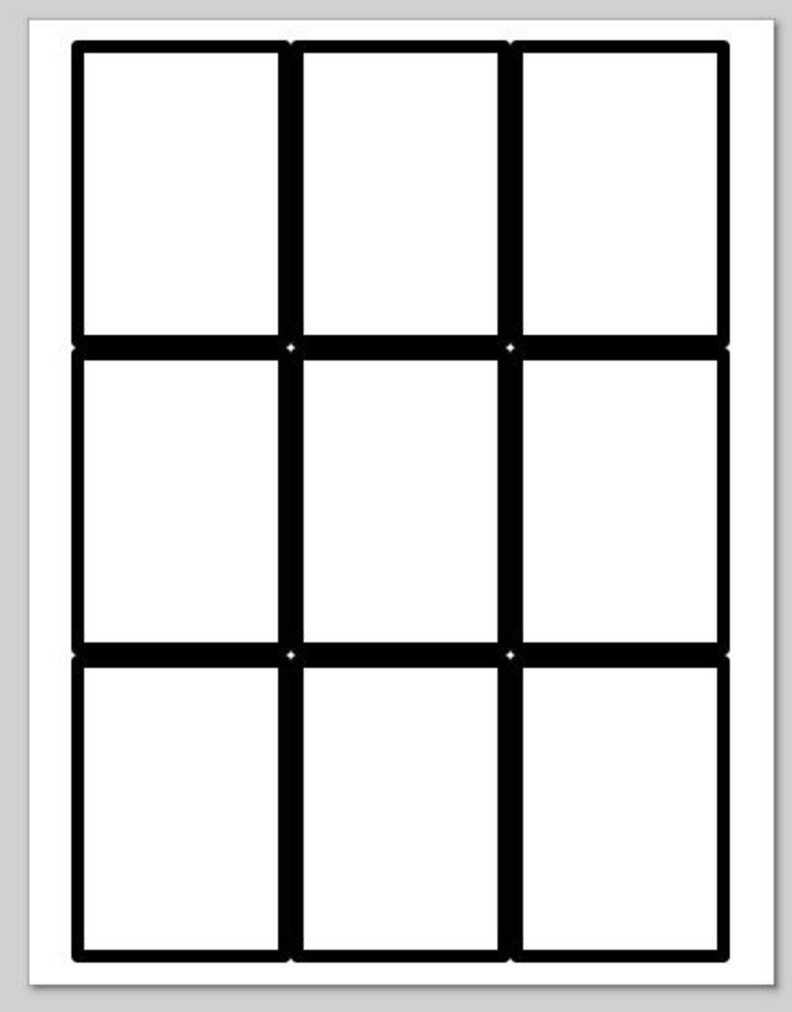 Card Game Template - Etsy