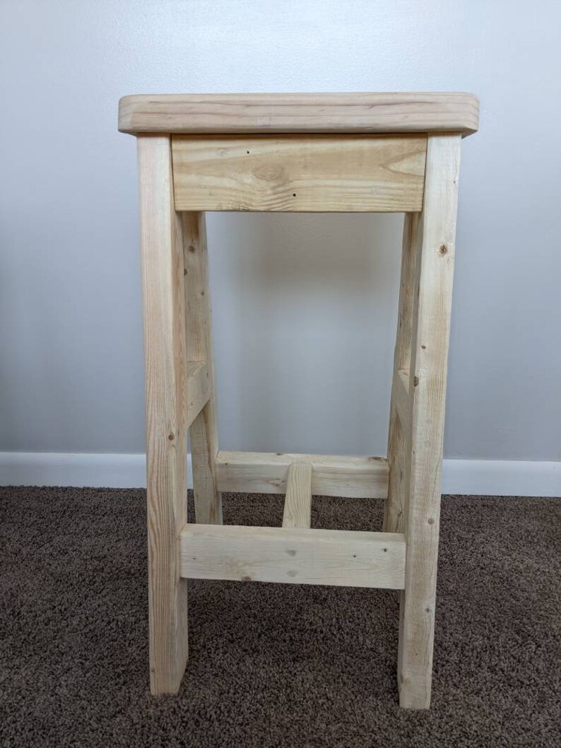 Set of 4 Hand-made Custom Bar Stools - Etsy