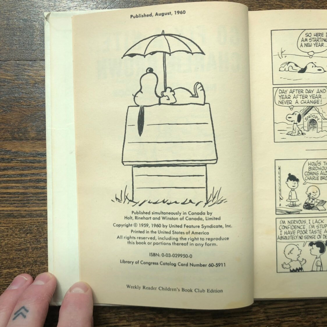 Go Fly a Kite, Charlie Brown. A PEANUTS Book by Charles M. Schultz - Etsy