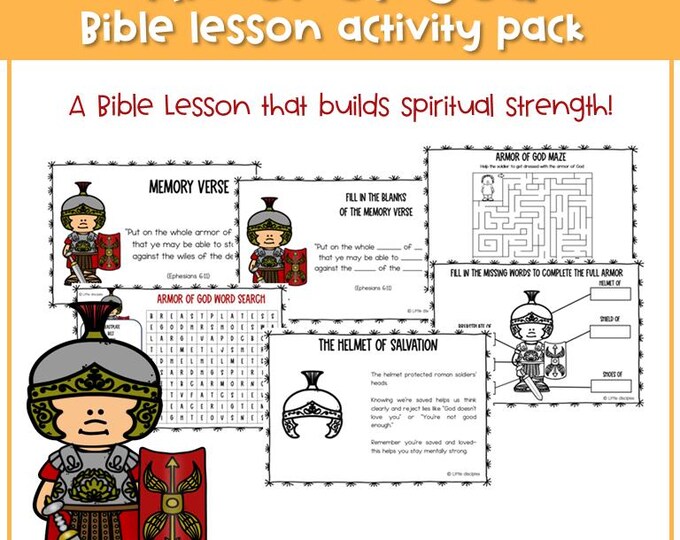 Ephesians Bible Activity Kids, Bible Worksheet, Coloring Page, Bible ...