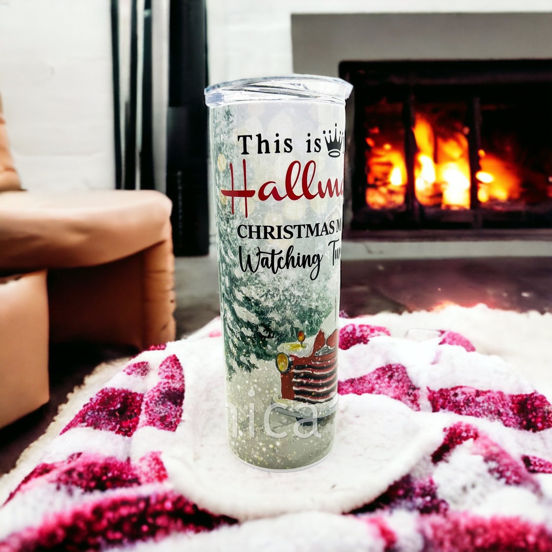 Hallmark Movie Tumbler, Cozy Movie Night Cup, Heartwarming Hallmark ...