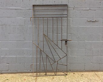Mid Century Modern Metal Gate - Etsy