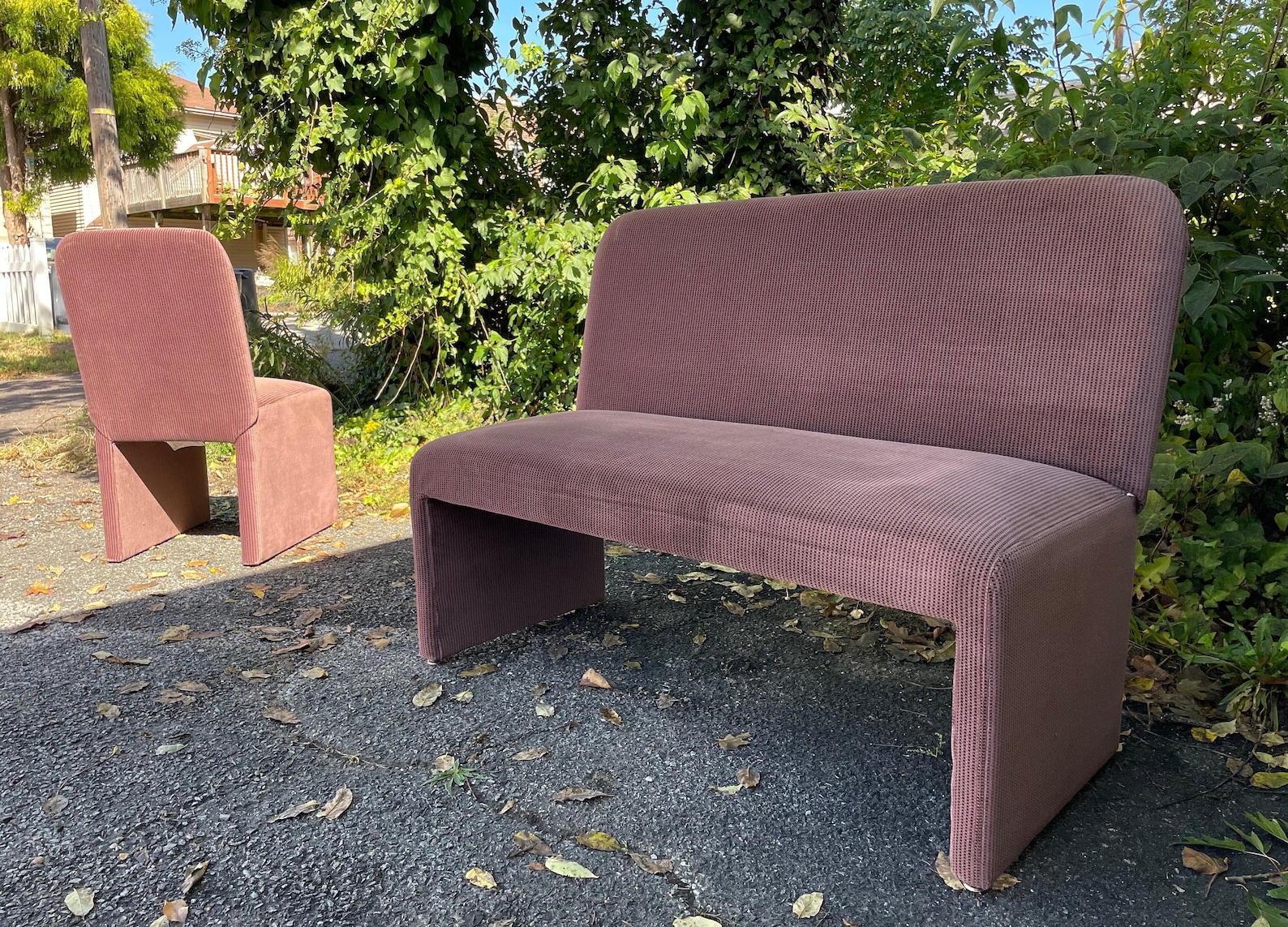 Vintage DIA Waterfall Benches and Chairs - Seating for 6 - Etsy