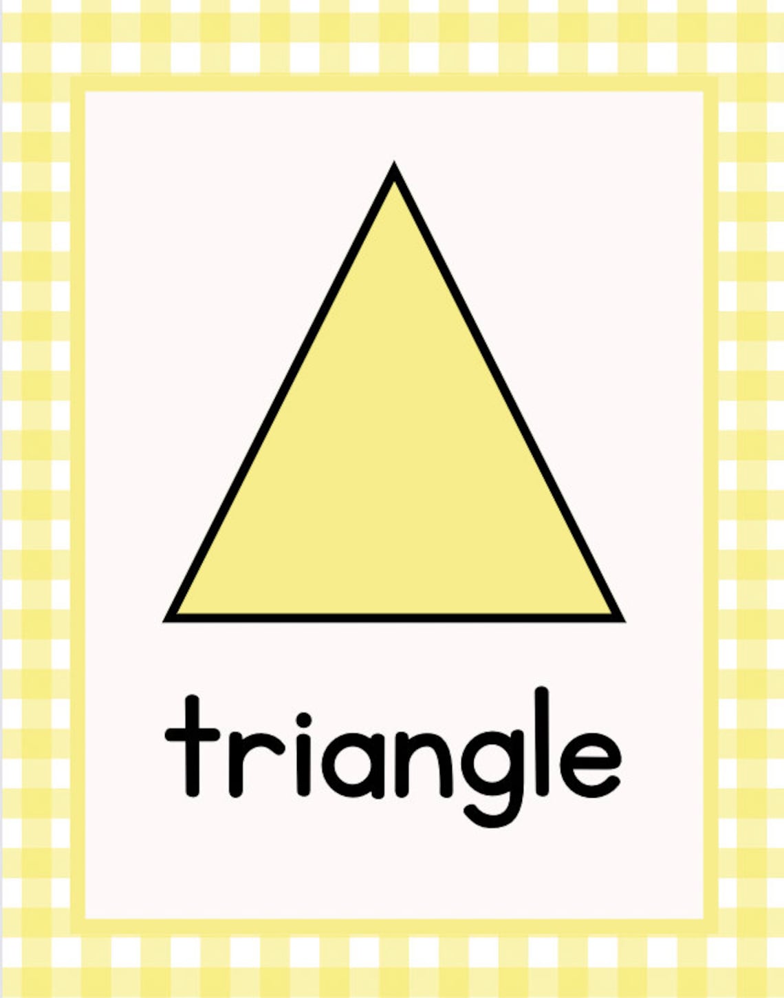 Farmhouse Shape Posters, 2D Shapes, Farmhouse, School Decor, Classroom ...