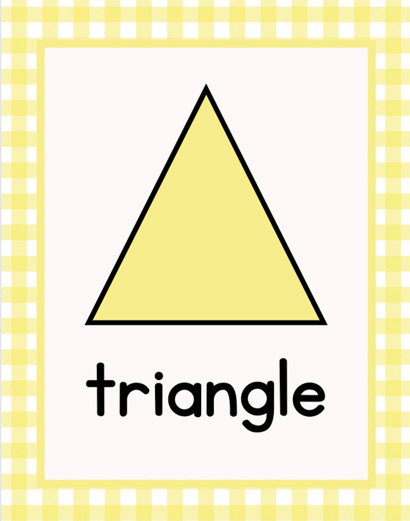 Farmhouse Shape Posters, 2D Shapes, Farmhouse, School Decor, Classroom ...