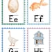 Farmhouse Alphabet Flashcards, Back to School, Primary School, Alphabet ...