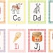 Farmhouse Alphabet Posters, Vintage, Classroom Decor, Back to School ...