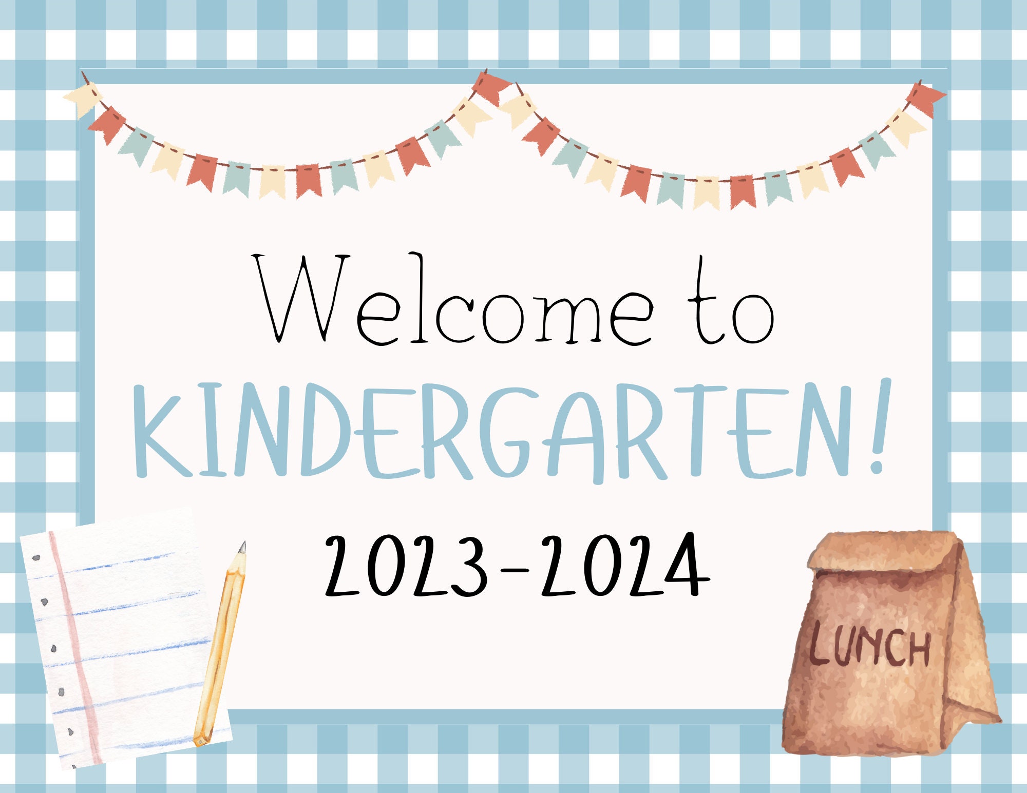 EDITABLE Welcome to School Printable Printable First Day of - Etsy