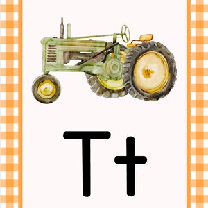 Farmhouse Alphabet Posters, Vintage, Classroom Decor, Back to School ...