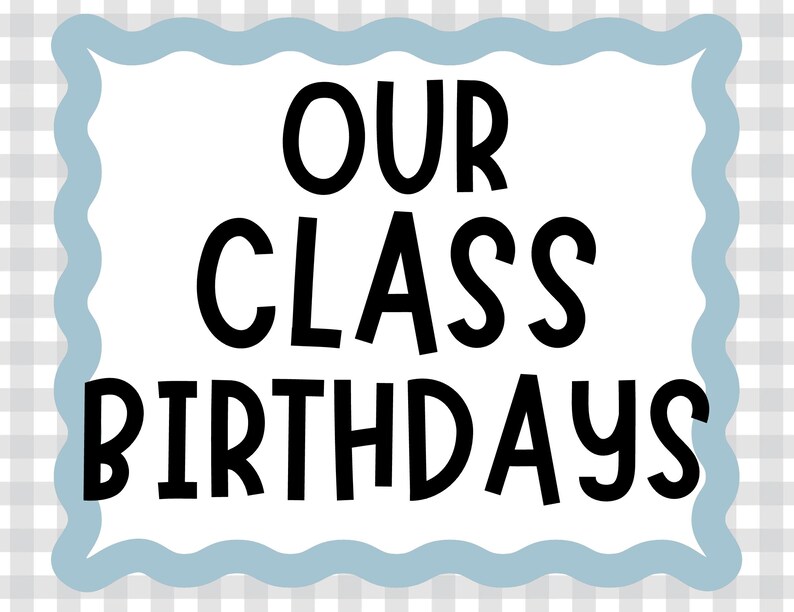 Farmhouse Birthday Bulletin Board Set - Etsy