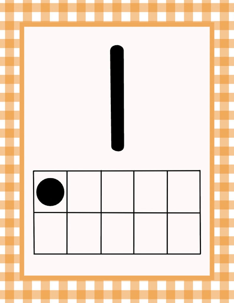 Farmhouse Numbers 0-10 Posters, Ten Frames, Back to School, Classroom ...