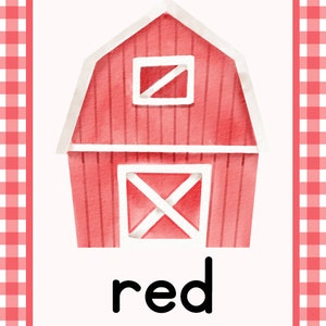 Farmhouse Color Posters, Classroom Decor, Back to School, School Decor ...