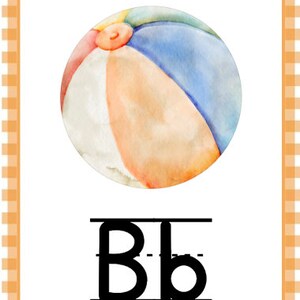 Farmhouse Alphabet Flashcards, Back to School, Primary School, Alphabet ...
